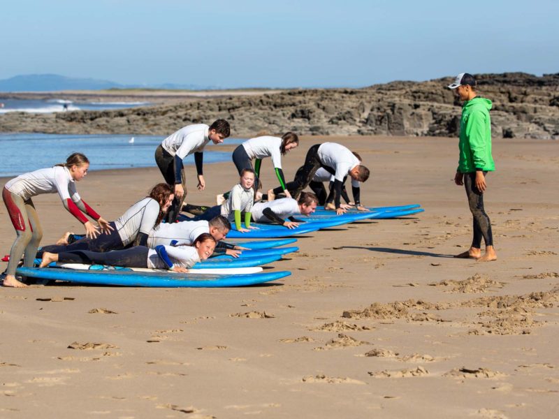 Surf school courses and lessons - Porthcawl Surf